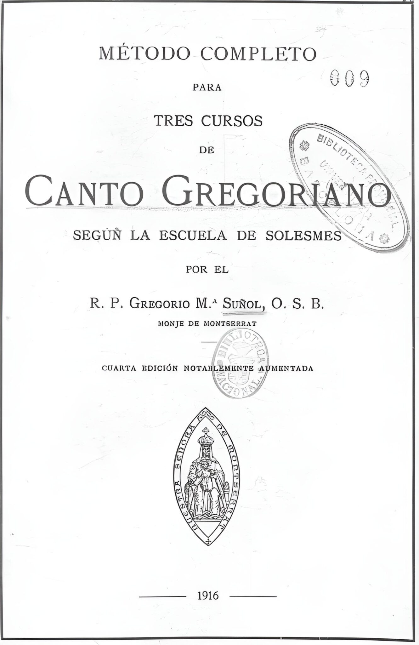 Método Completo del Canto Gregoriano